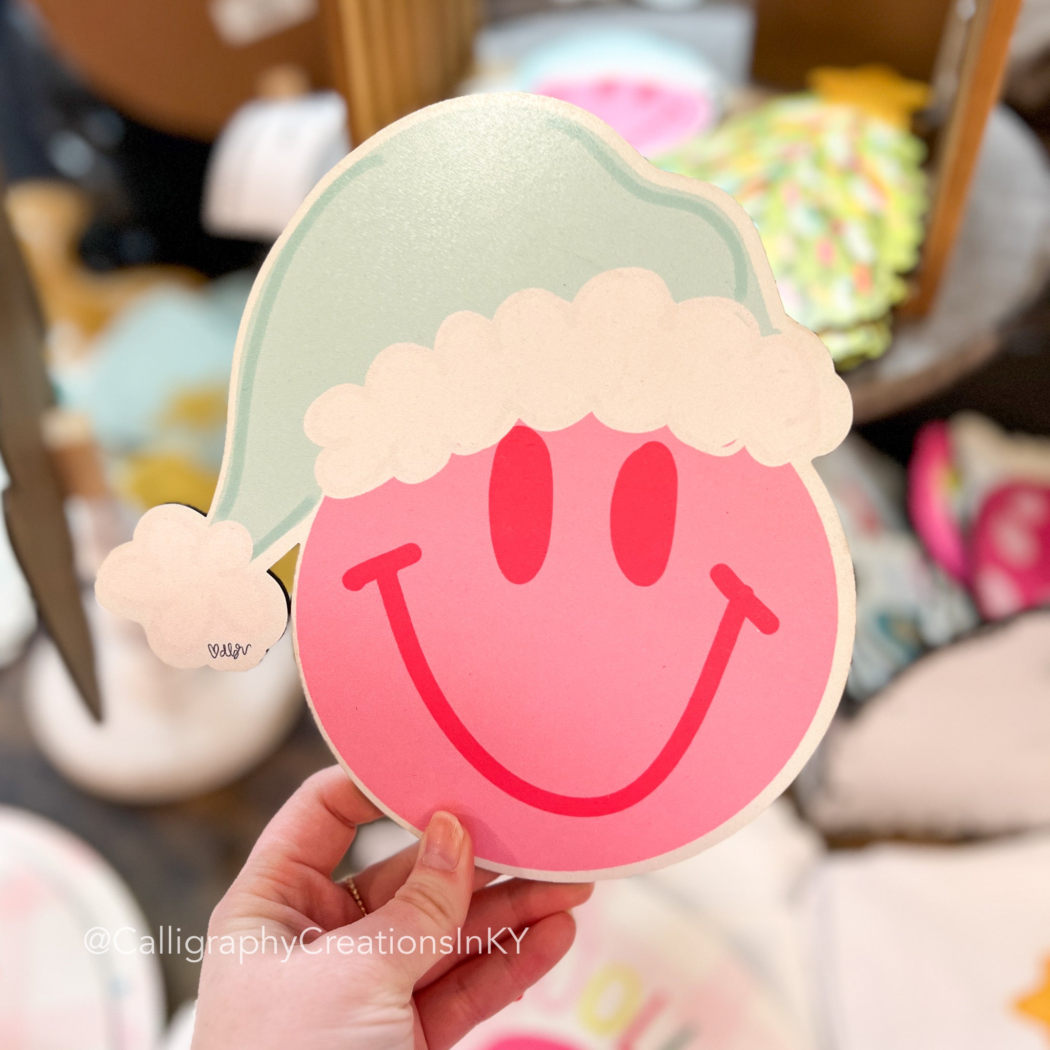 Holly Jolly Smiley Attachment | Doodles By Rebekah *FINAL SALE ...