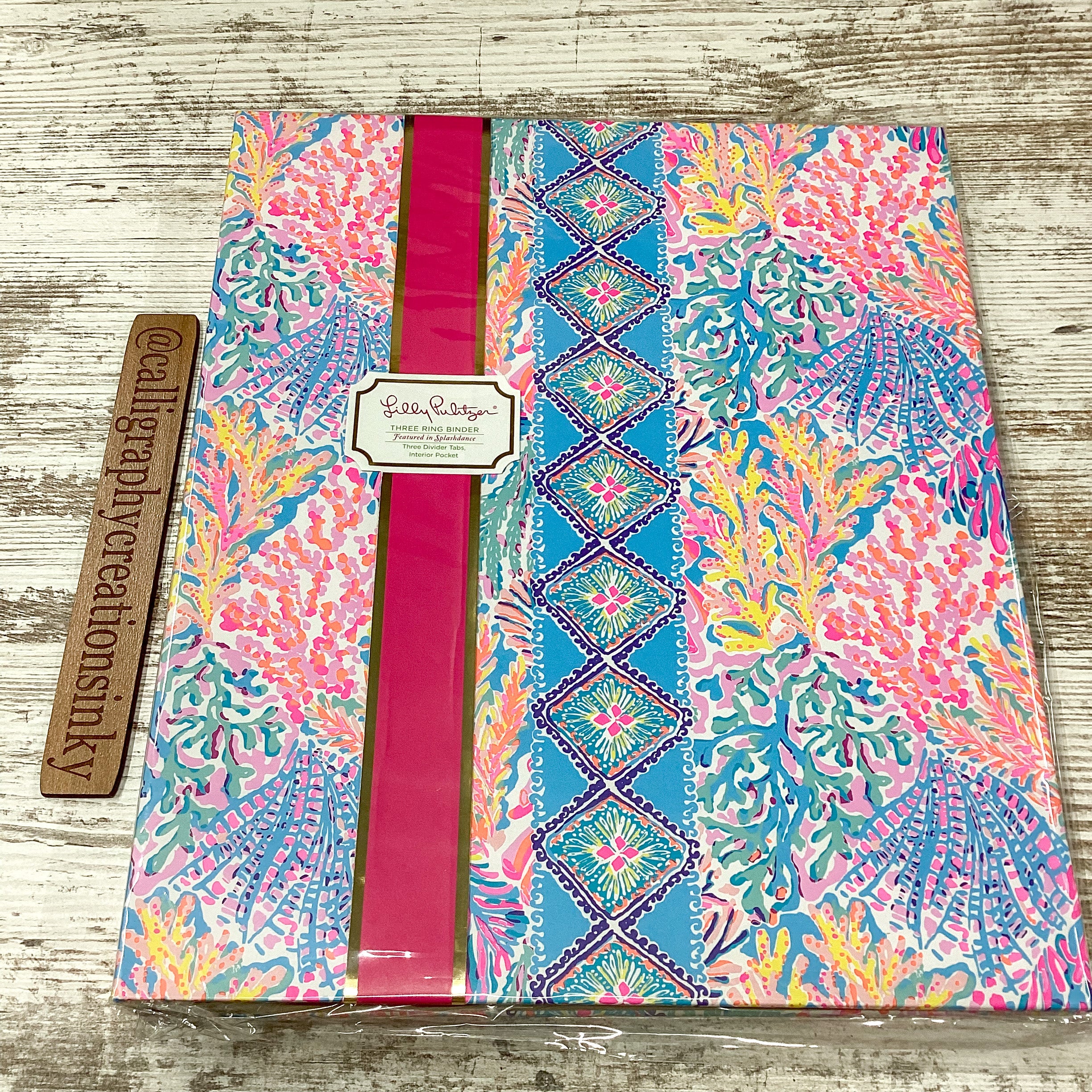 Lilly Pulitzer Blank Binder Covers