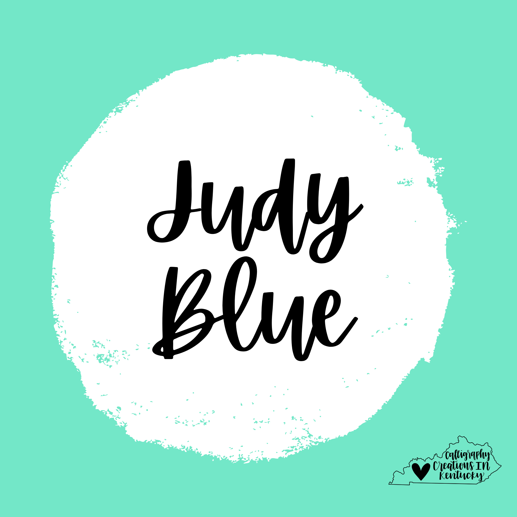 Judy Blue – Calligraphy Creations In KY