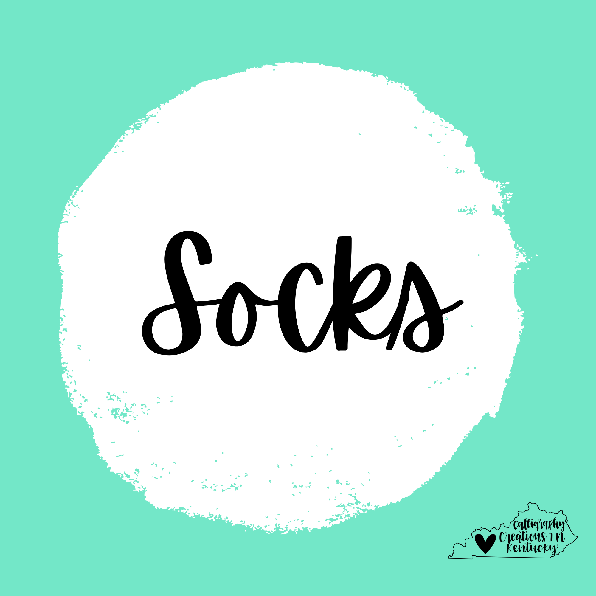 Socks – Calligraphy Creations In KY