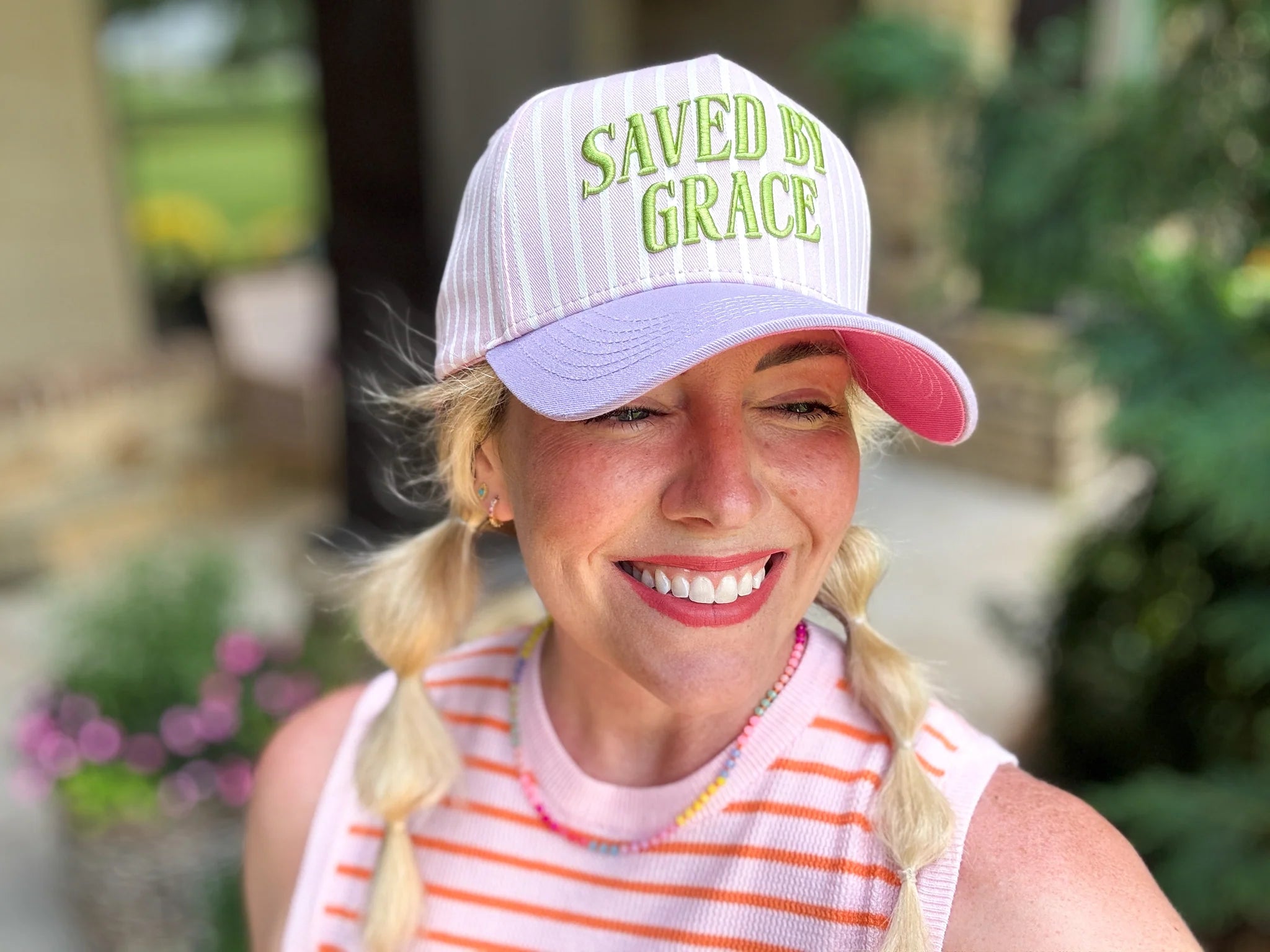 Saved By Grace Hat – Calligraphy Creations In KY