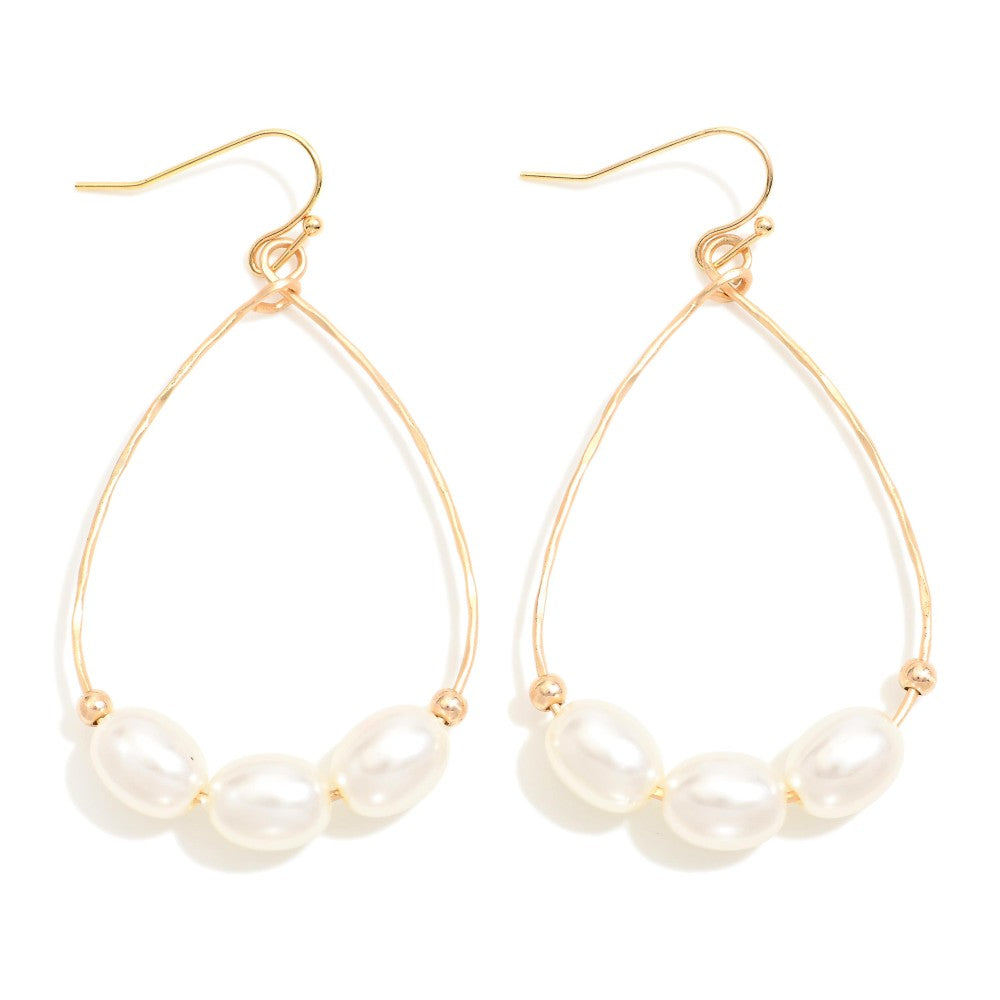 Gold | Carol Earrings – Calligraphy Creations In KY