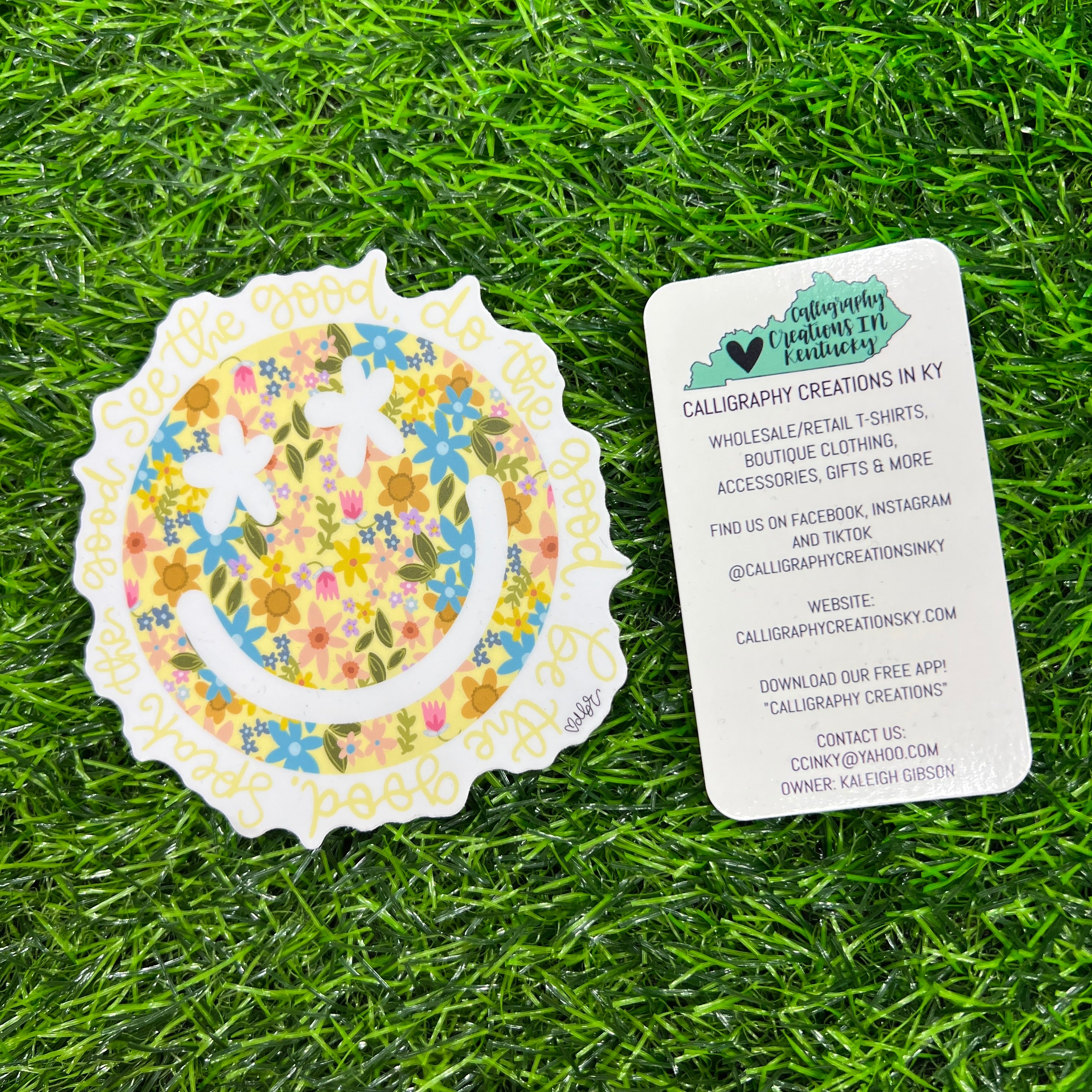 See. Do. Be. The Good. Sticker - Doodles By Rebekah – Calligraphy ...