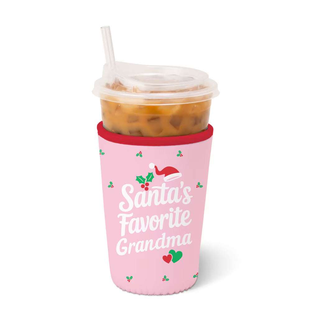 Santa’s Favorite Grandma Medium Swig Iced Cup Coolie – Calligraphy ...