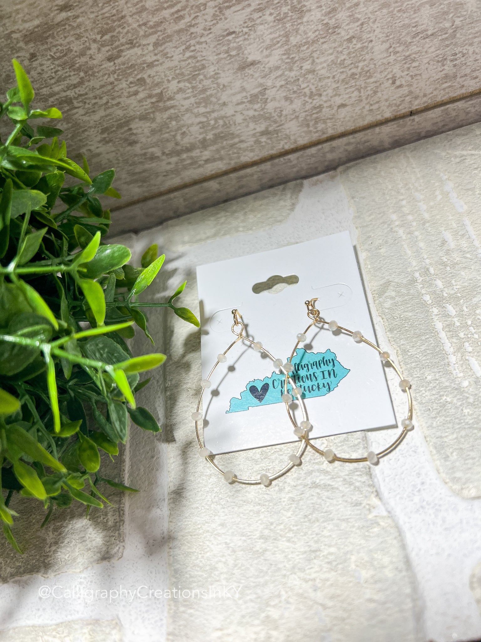 Chandler Earrings – Calligraphy Creations In KY