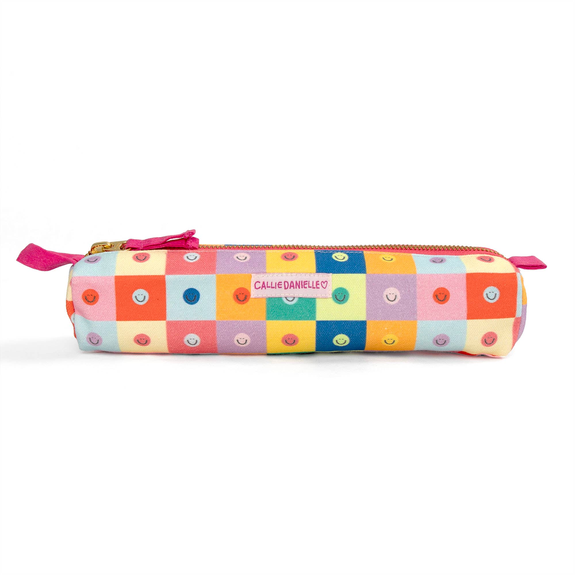 Colorful Smiley Faces Pencil Pouch – Calligraphy Creations In KY