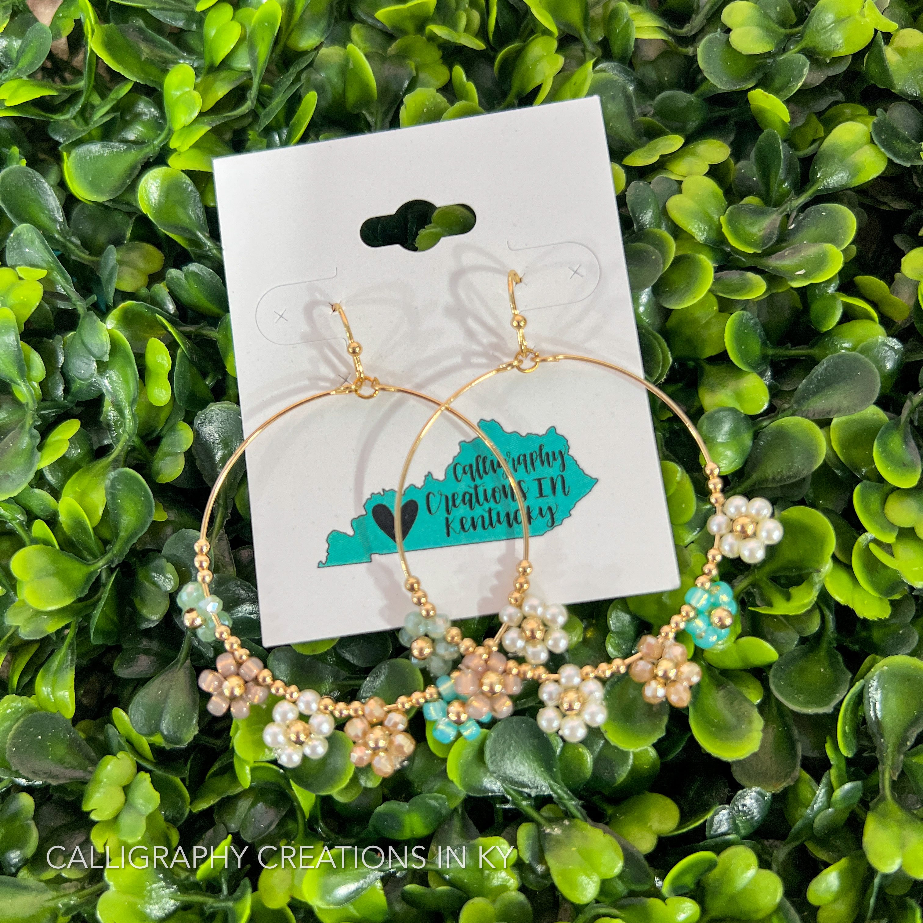 Andi Earrings – Calligraphy Creations In KY