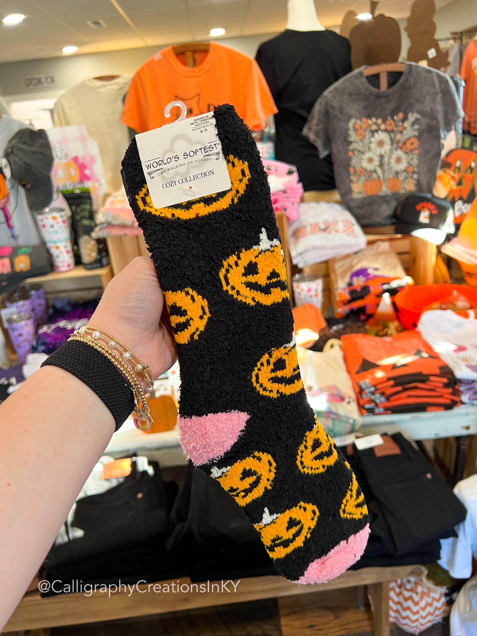 Pumpkin • Holiday Halloween Cozy Winter Crew | World’s Softest Socks ...