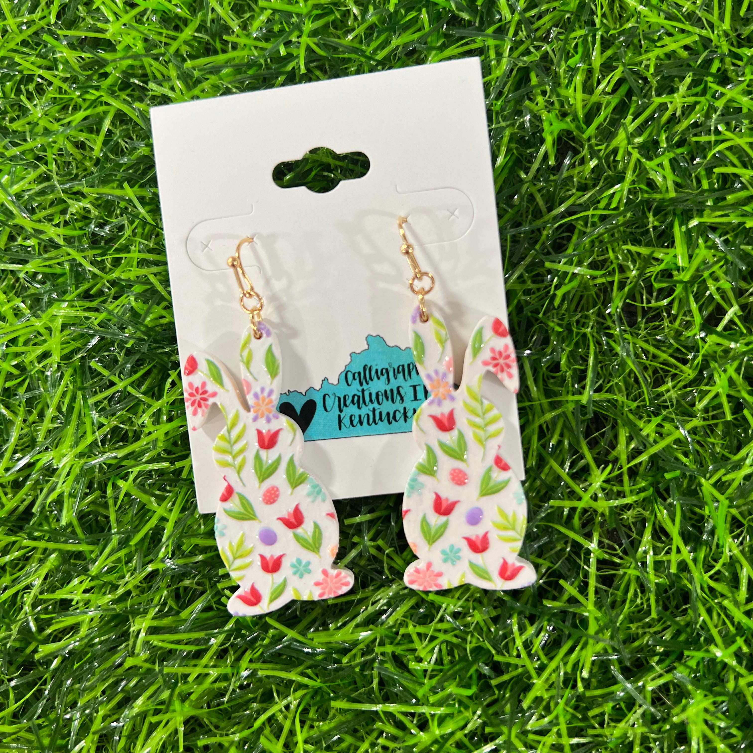 Fiona Earrings – Calligraphy Creations In KY