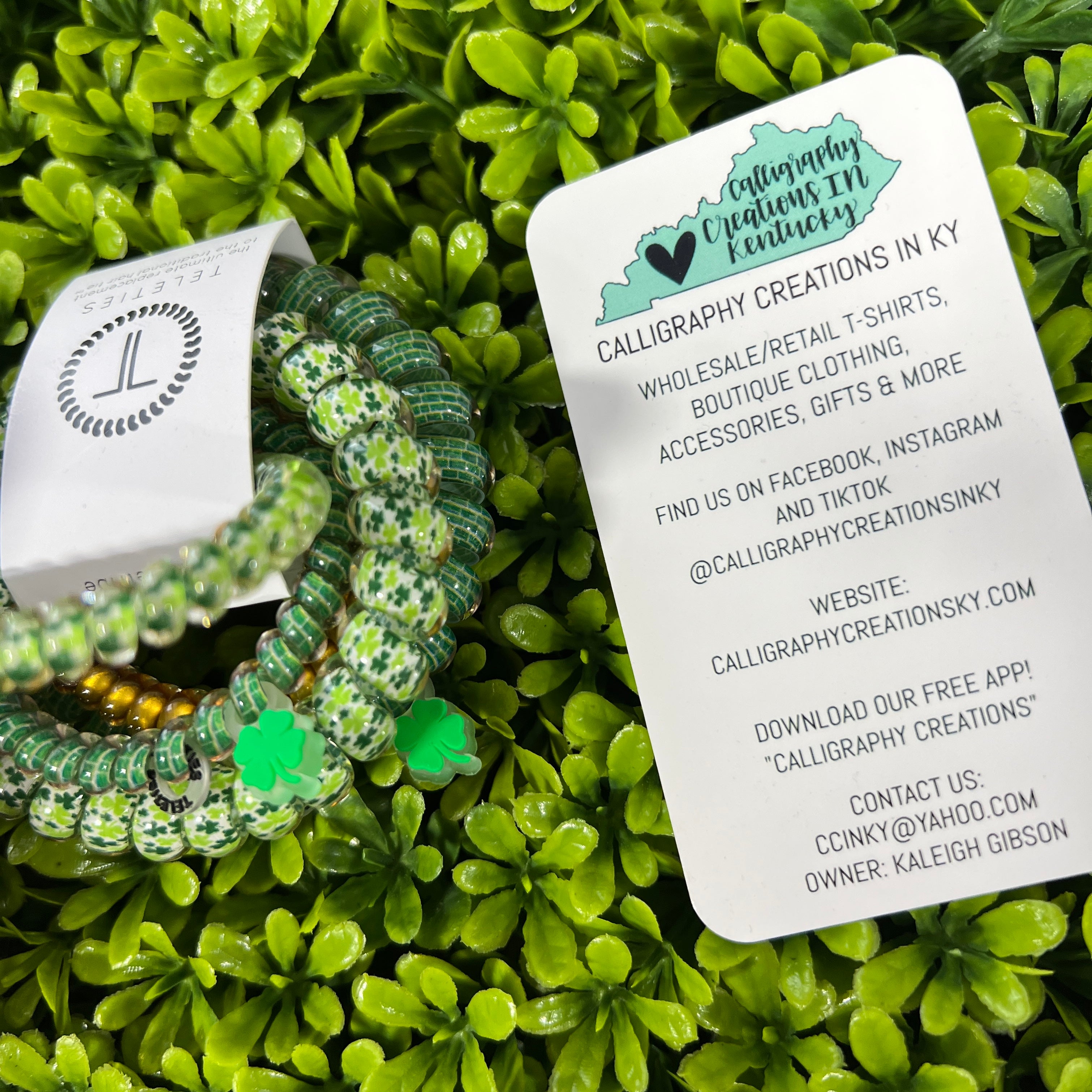 My Lucky Charm Teleties- 5 pack – Calligraphy Creations In KY