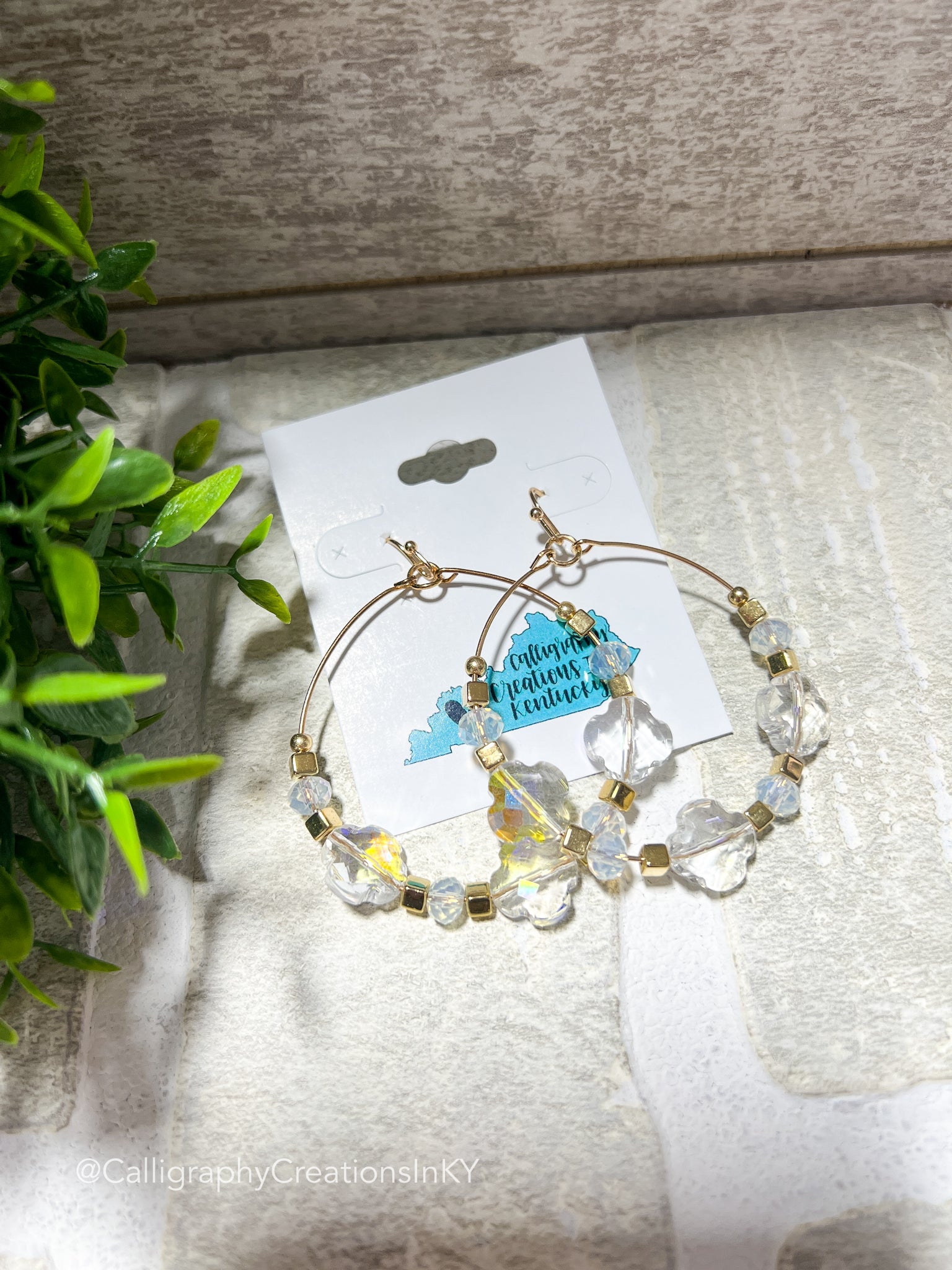 Diana Earrings – Calligraphy Creations In KY