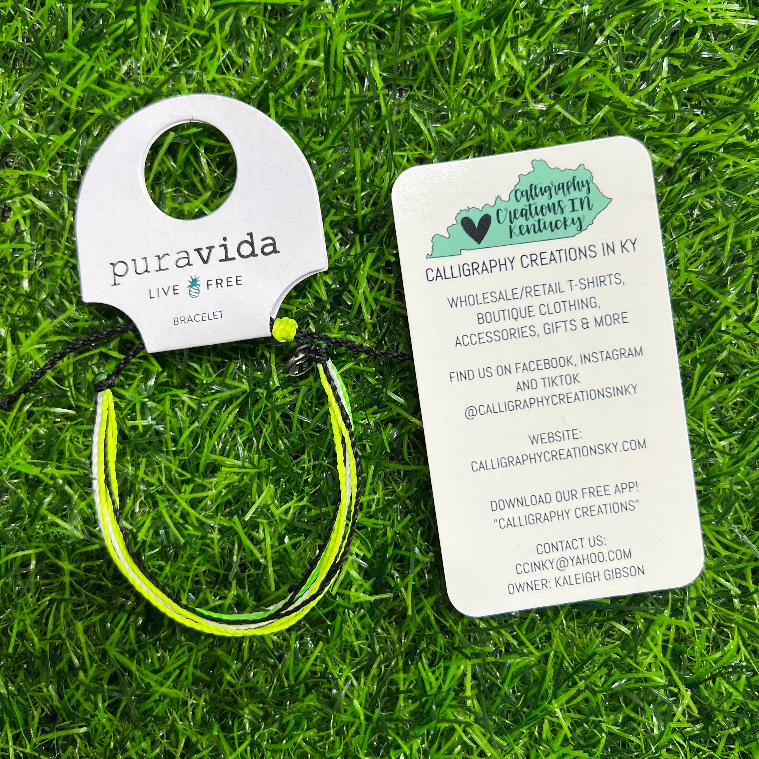 Radioactive | Original Pura Vida Bracelet – Calligraphy Creations In KY