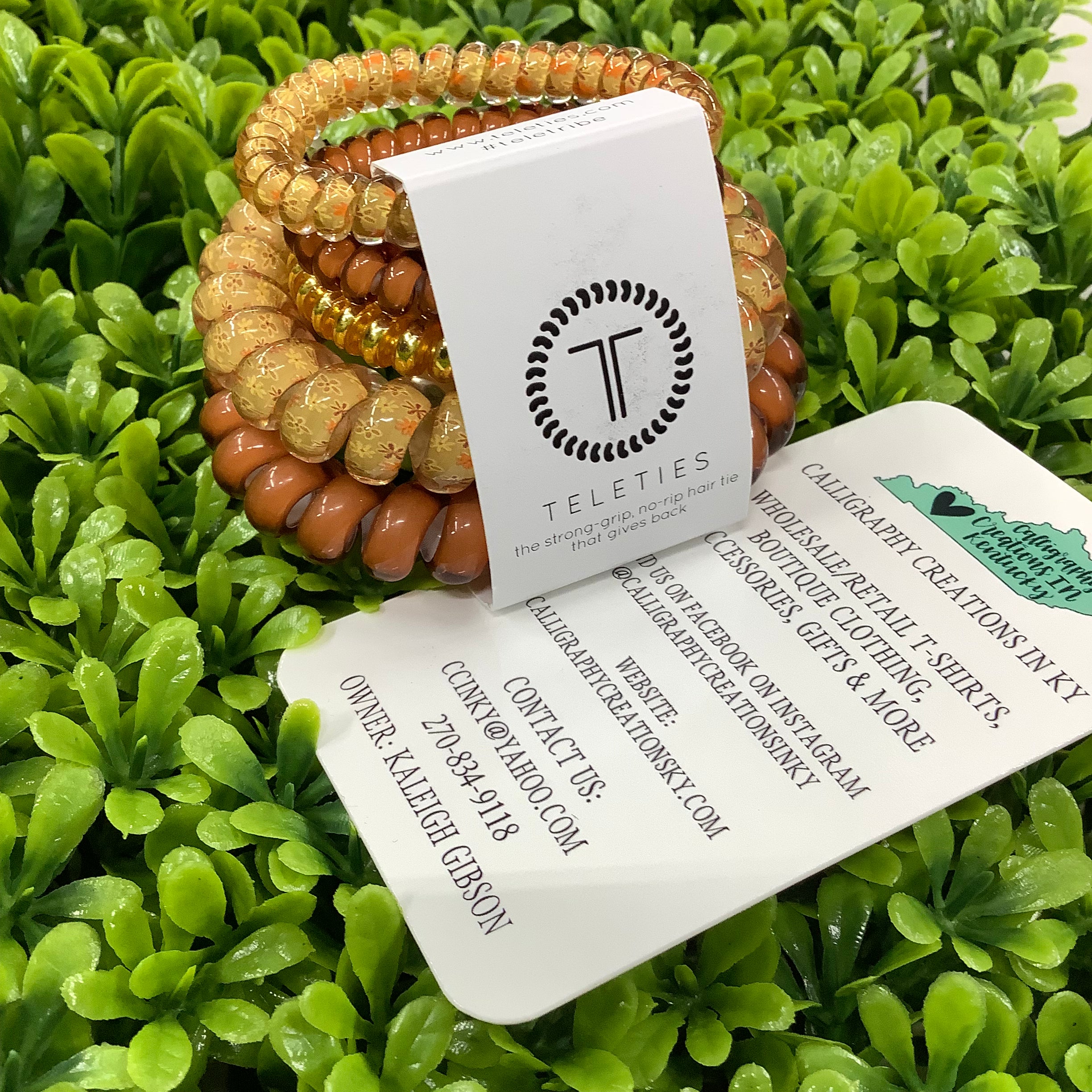 Butterscotch Teleties-5 pack – Calligraphy Creations In KY